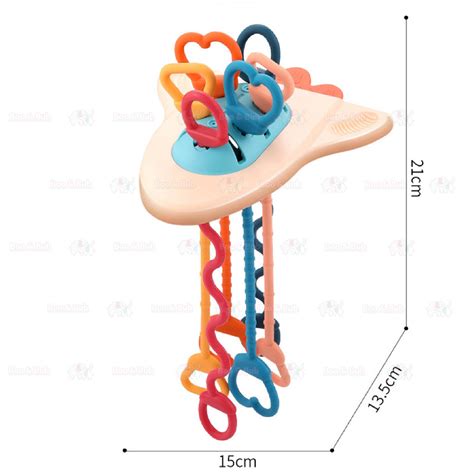 Booandbub 6 In 1 Activity Toys Educational Interactive Pull String Finge Boo And Bub