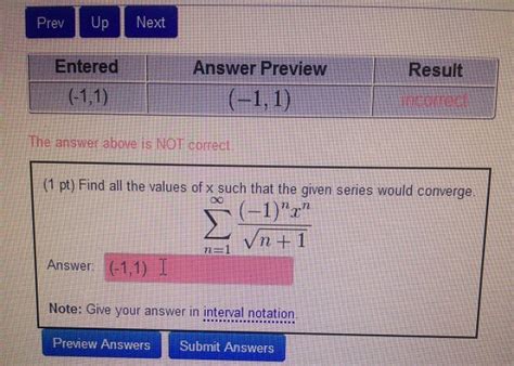 Solved Find All The Values Of X Such That The Given Series Chegg