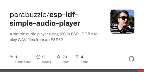 Github Parabuzzle Esp Idf Simple Audio Player A Simple Audio Player Using I S In Esp Idf X