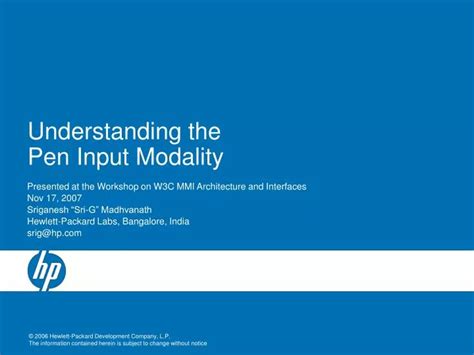 ppt understanding the pen input modality powerpoint presentation
