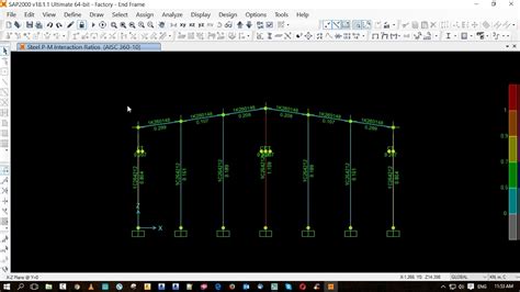 Sap How To Design Steel Crane Building YouTube