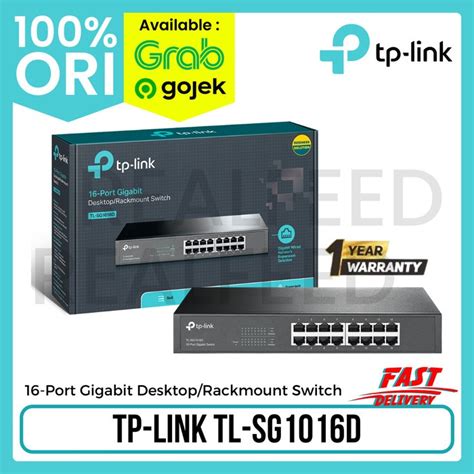 Jual Tp Link Switch Hub Port I Rackmount Ver Tl Sg D Shopee Indonesia
