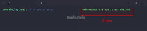 Learn Javascript Let And Var With Examples