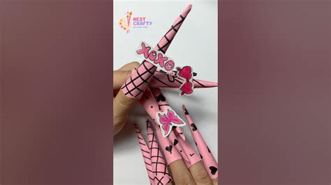[💸paper Diy💸] Nails Blackpink Blackpink 블랙핑크 Blink Diy Craft
