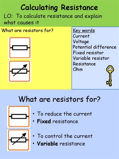 Calculating Resistance Understanding How Resistors Reduce Current And Explaining Ohms Law Pdf Calculating Resistance Understanding How Resistors Reduce Current And Explaining Ohms Law Pdf