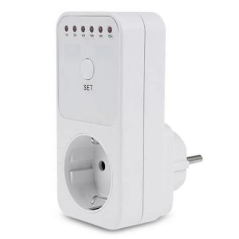tm04 countdown timer switch smart control plug in socket white