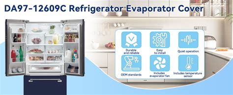 Upgraded Da97 12609c Refrigerator Fresh Food Evaporator