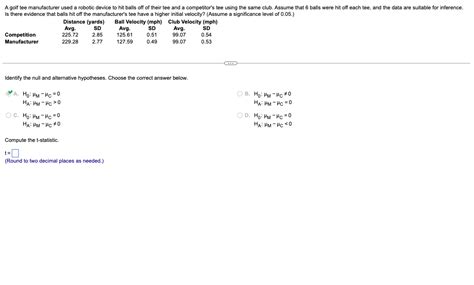 Solved Identify The Null And Alternative Hypotheses Choose Chegg