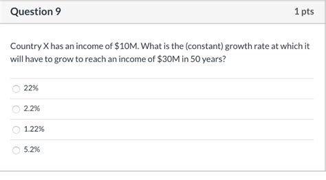 Solved Question Pts For Questions We Consider The Chegg Com