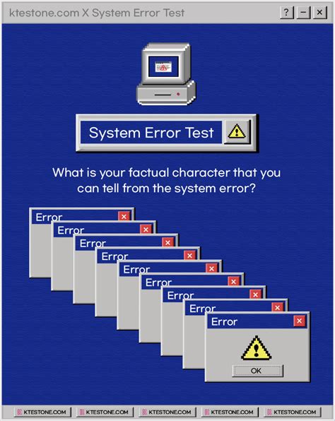 System Error Test KTEST