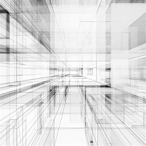 Premium Photo Abstract Architecture Concept View Background 3d Rendering