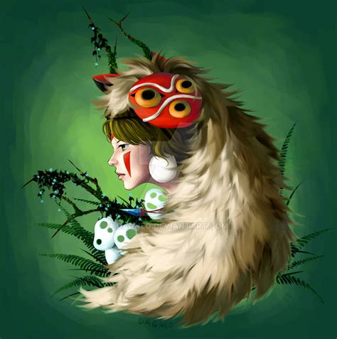 Princess Mononoke Fan Art By Dagneo On Deviantart