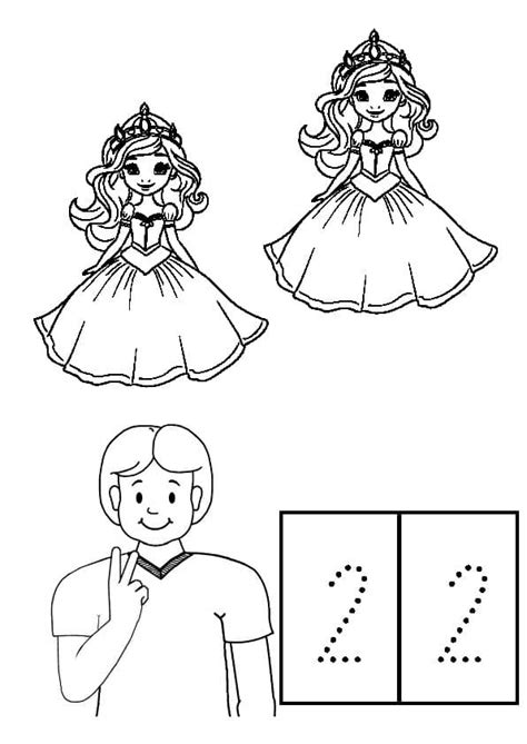 Auslan Princess Number Booklet 0 10 By Jojo Beane Tpt