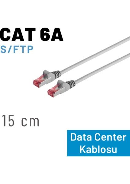Irenis 15 Cm Cat 6a Kablo Sftp Ethernet Data Center Patch Fiyatı