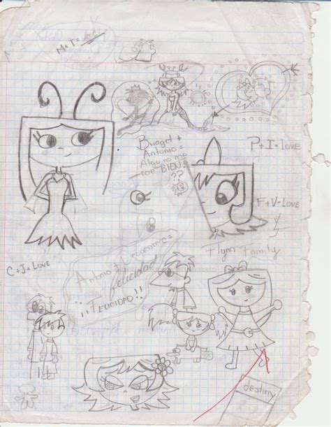 Andrea Y Yo Dibujos Radom By Michellebffmarie On Deviantart