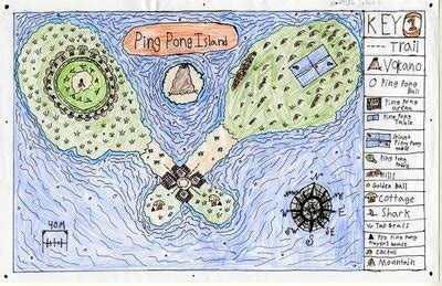 Ping Pong Island By James W