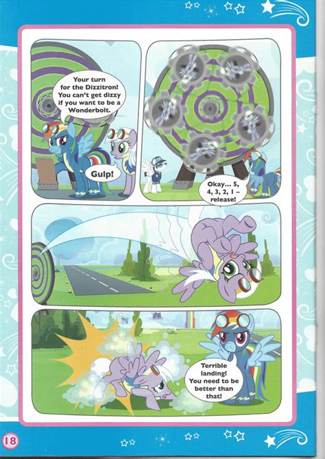 A Scan Of A Comic In The Mlp Magazine Source