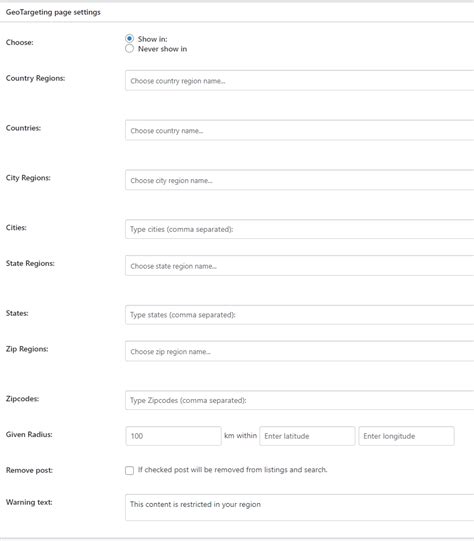 How To Combine Woocommerce Product Table With A Geolocation Plugin Geotargeting Wordpress Blog