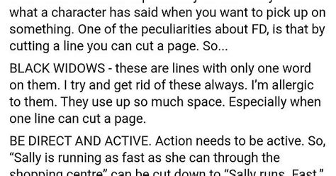 British Tv Writer Sally Abbott Gives Her Tips On Script Editing Album