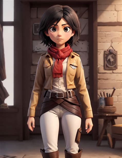 Chic Of The Day Mikasa By Arczisan On Deviantart
