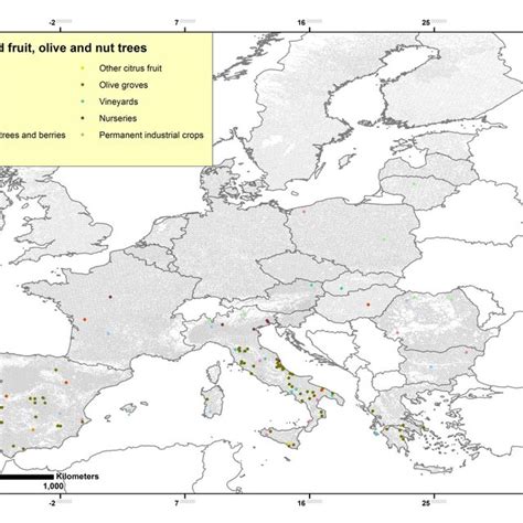 Tree Cover Density Map At A M And B M Resolution The Map Download Scientific Diagram