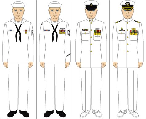 US Navy Service Dress Whites By Tenue De Canada On DeviantArt