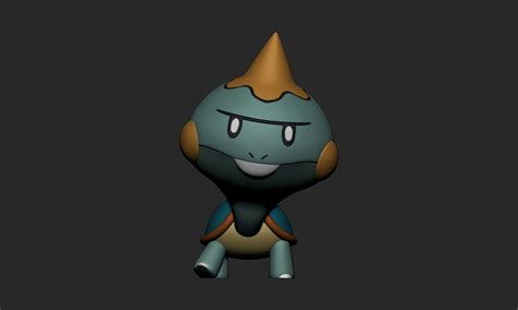 Pokemon Chewtle And Drednaw With 2 Poses 3d Model 3d Printable Cgtrader