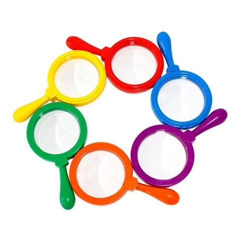 컬러 돋보기 6종 1573 아동 교육 교구 유치원 어린이집 확대경 장난감 돗보기 과학 유아 가격 변동 추적 그래프 역대가