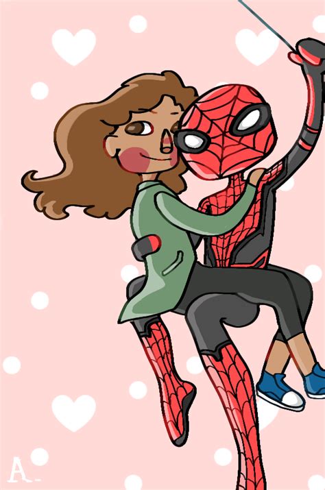 Spiderman And Mj By Leginthetrash On Deviantart