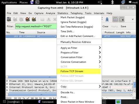 Exemplo da in segurança de um site sem HTTPS