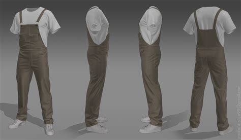 Artstation Overall Pankaj Kholiya Marvelous Designer Clothes