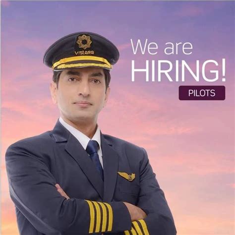 Satya Prakash On Linkedin Vistara Is Hiring First Officer And Captain