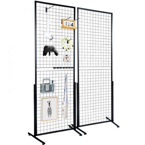 Mild Steel Wire Grid Panel Display Stand For Supermarket At Rs 2000 In Navi Mumbai