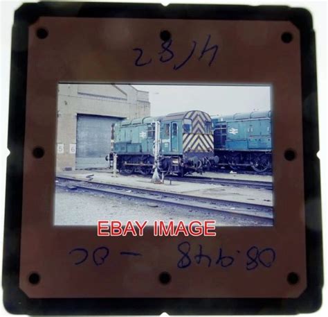 Original Slide Class 08 Shunter Loco No 08948 At Old Oak Common 4 82 £2 75 Picclick Uk
