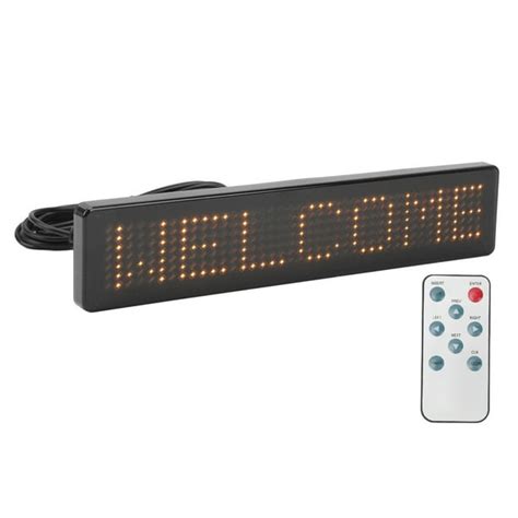 Scrolling Advertising Signs Led Matrix Panel Remote Scrolling Led Sign Flexible Led Matrix Panel