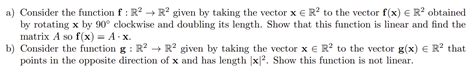solved a ﻿consider the function f r2→r2 ﻿given by taking