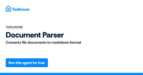 Document Parser Toolhouse