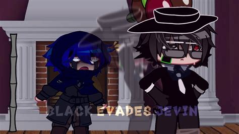 Black Evades Jevin Part 1 Sprunki Gacha Club Youtube