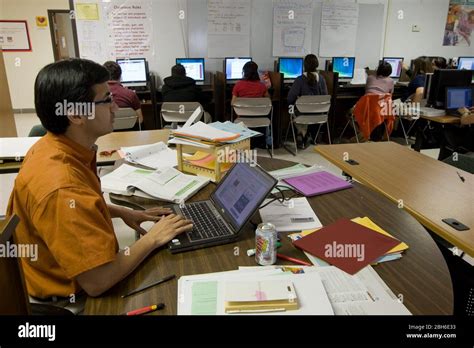 Teacher Computer Monitoring Hi Res Stock Photography And Images Alamy