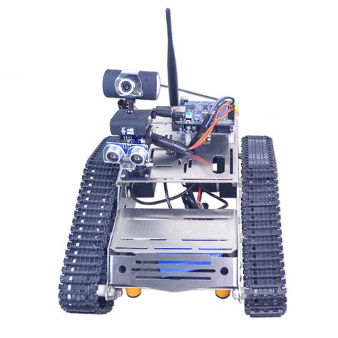 小r科技wifi视频智能小车机器人套件循迹避障遥控兼容arduino平台