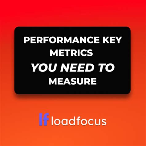 How To Measure The Right Key Metrics During Performance Testing