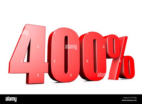 3d illustration sign of 400 Stock Photo - Alamy