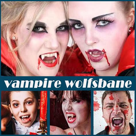 Zanne Di Vampiro Con Sangue Denti Vampiro Bambino Party Look