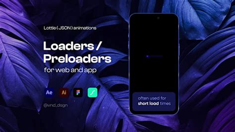 Create Loading Animation In Lottie For Website Or App By Vnddesign