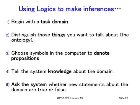Propositional Logic Intro Syntax Computer Science Cpsc322 Lecture Ppt Download