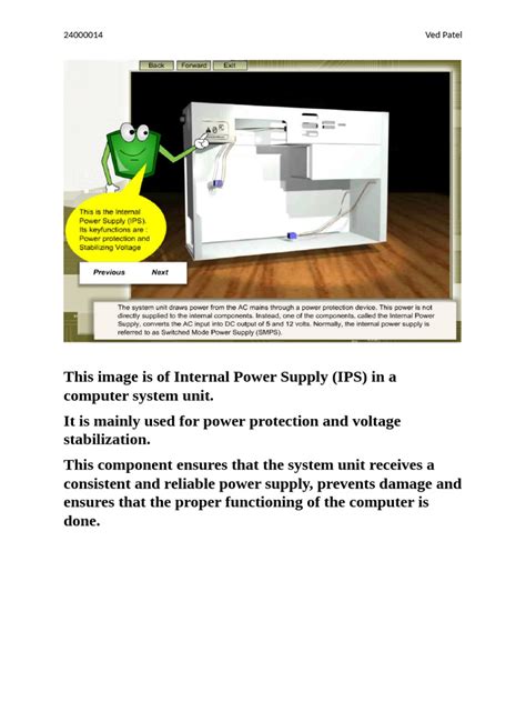 24000014 Patel Ved Ict Tutorial Pdf Random Access Memory Network