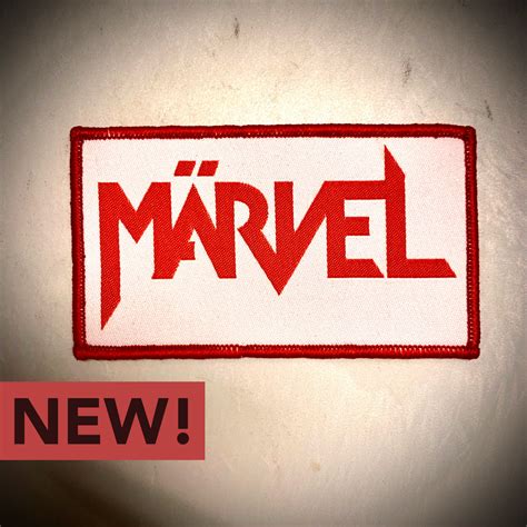 Märvel patch: Red Logo | Märvel