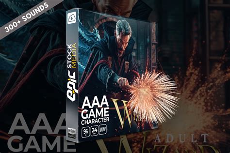 aaa game character adult wizard voices sound fx unity asset store