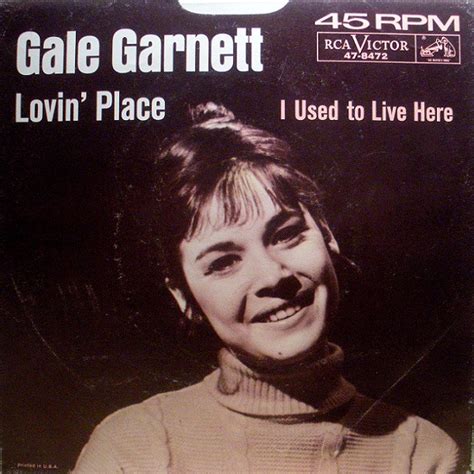 Gale Garnett Lovin Place 1964 Vinyl Discogs