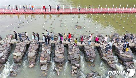 농다리 160만 방문객 진천군 지방자치 콘텐츠 대상 수상